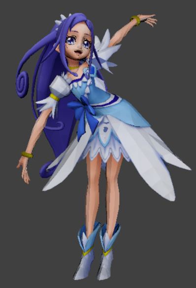 Doremi Dokidoki! Precure 28 and this week's 3D Model: precure — LiveJournal